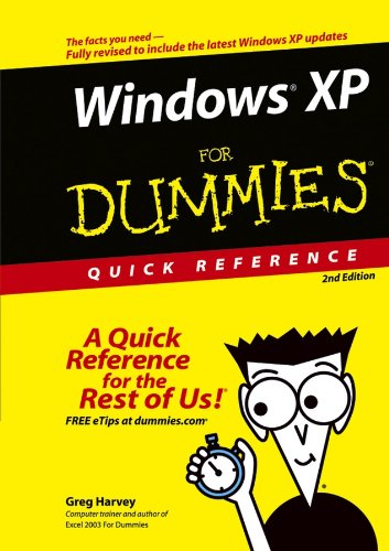 Windows XP for Dummies Quick Reference by Greg Harvey (PDF) | sci-books.com