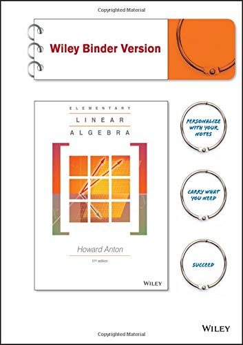 Elementary Linear Algebra 11th Edition by Howard Anton (PDF) | sci ... Elementary Linear Algebra 11th Edition by Howard Anton (PDF) | sci ...