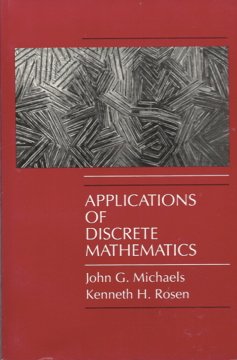 Applications of Discrete Mathematics 1st Edition by John G. Michaels ...