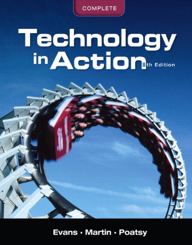 Technology in Action: Complete 8th Edition by Alan Evans (PDF) | sci ...