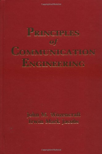 Principles of Communication Engineering by John M. Wozencraft (PDF ...