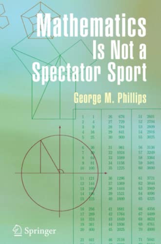 Mathematics Is Not a Spectator Sport by George Phillips (PDF) | sci ...