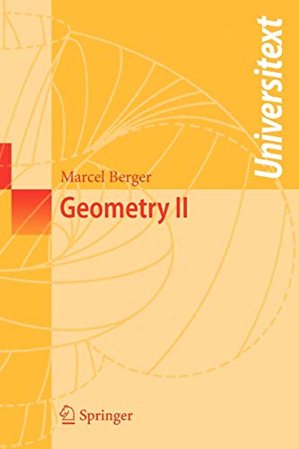 Geometry II (Universitext) by Marcel Berger (PDF) | sci-books.com