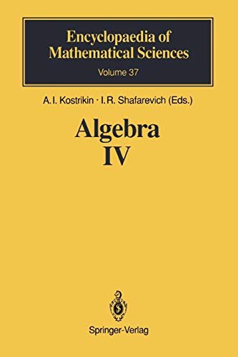 Algebra IV: Infinite Groups. Linear Groups (Encyclopaedia of ...