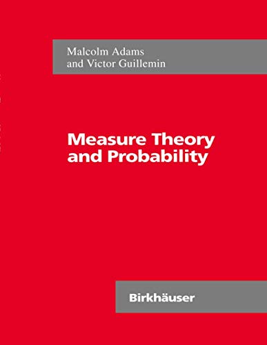 Measure Theory and Probability (The Wadsworth & Brooks/Cole Mathematics Series) 1996th Edition ...