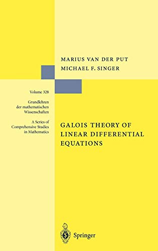 Galois Theory of Linear Differential Equations 2003rd Edition by Marius van der Put (PDF) | sci ...