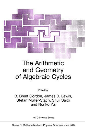 The Arithmetic and Geometry of Algebraic Cycles by B. Brent Gordon (PDF ...