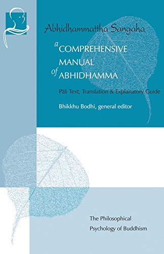A Comprehensive Manual of Abhidhamma by Bhikkhu Bodhi (PDF) | sci-books.com