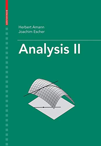 Analysis II 2008th Edition by Herbert Amann (PDF) | sci-books.com