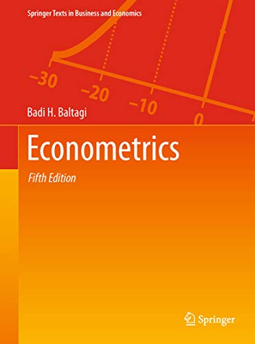 Econometrics (Springer Texts in Business and Economics) 5th Edition by ...