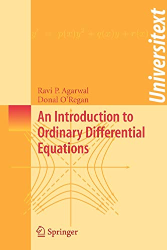 An Introduction to Ordinary Differential Equations (Universitext ...