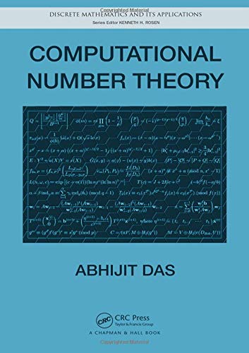 Computational Number Theory Discrete Mathematics And Its Applications
