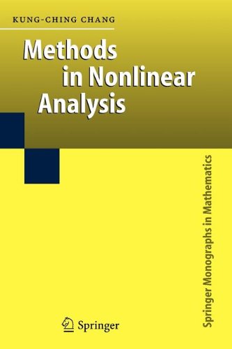 Methods in Nonlinear Analysis by Kung-Ching Chang (PDF) | sci-books.com