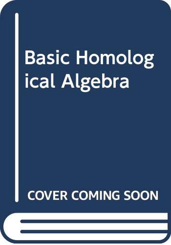 Basic Homological Algebra by M. Scott Osborne (PDF) | sci-books.com
