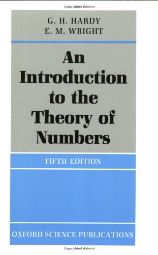 An Introduction to the Theory of Numbers 5th Edition by G. H. Hardy (PDF) | sci-books.com