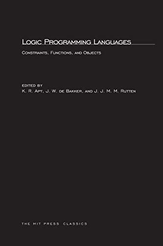 Logic Programming Languages Constraints Functions And Objects By Krzysztof R Apt Pdf Sci 1775