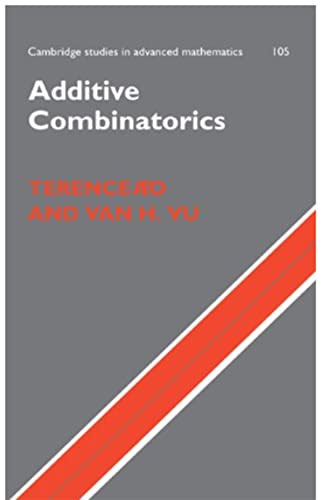 Additive combinatorics by Terence Tao (PDF) | sci-books.com